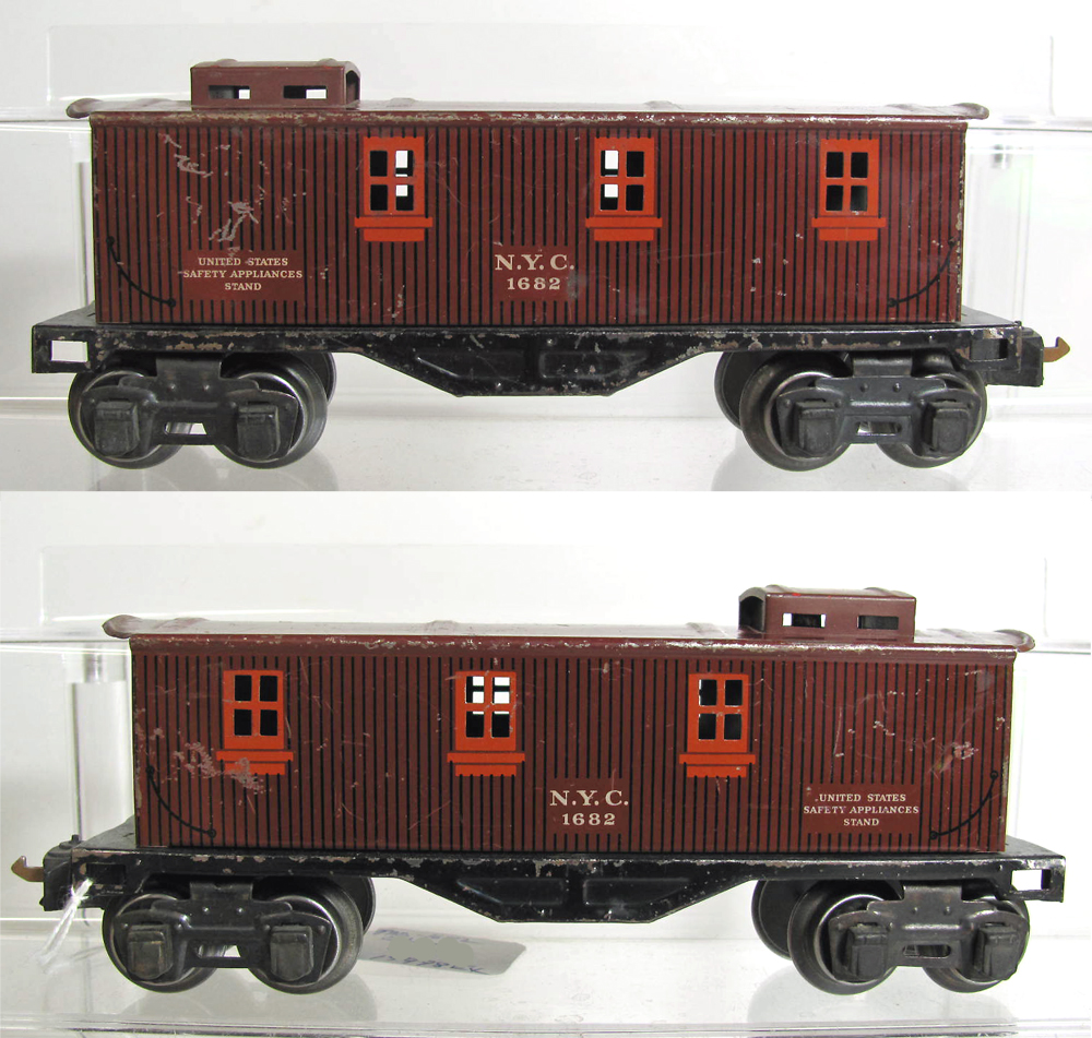 1682 PRE-WAR BROWN NYC CABOOSE