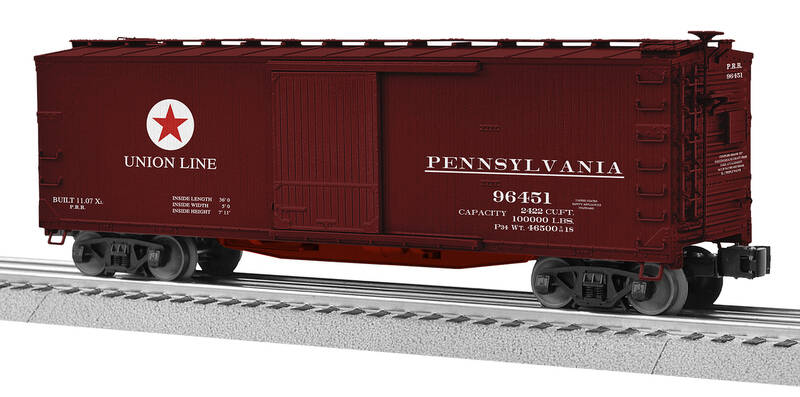 PENNSYLVANIA DOUBLE SHEATHED BOXCARS #96451