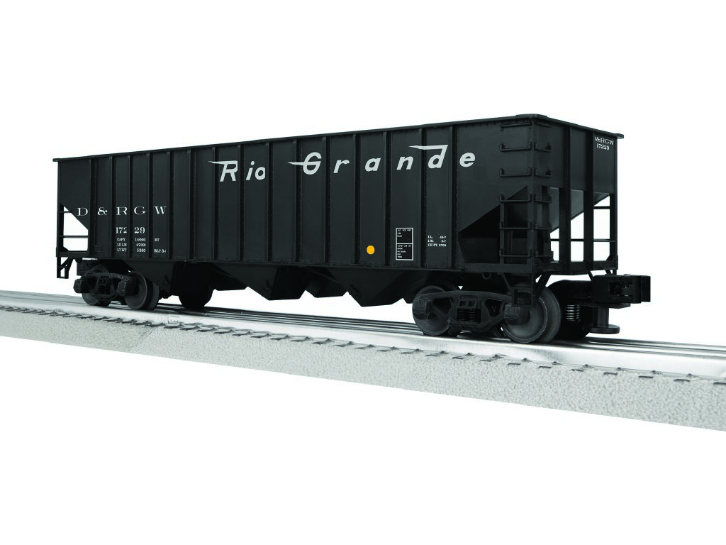 Lionel 0 RIO GRANDE 14 PANEL HOPPER 6 PACK