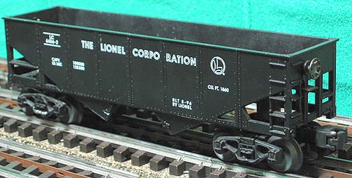 6456-2 LIONEL CORPORATION TWO-BAY HOPPER