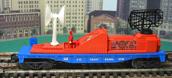 Lionel 0 U.S. COAST GUARD OPERATING RADAR CAR