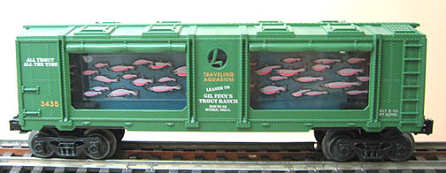 3435 GIL FINN'S TROUT RANCH ANIMATED AQUARIUM CAR