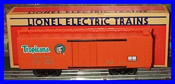 Lionel 0 TROPICANA JUICE REFRIGERATOR CAR #1