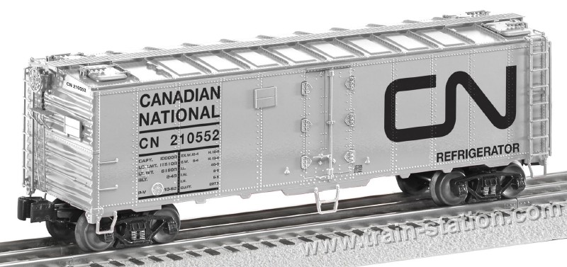 Lionel 17724 CANADIAN NATIONAL STEEL-SIDED REEFER Aug