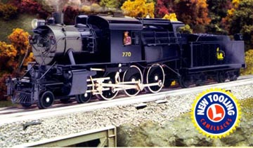 Lionel 0 CAMELBACK LOCO CNJ COMMAND-CONTROL