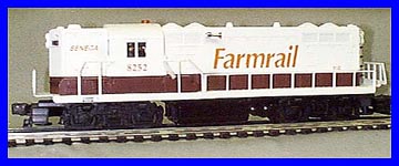 Lionel 0 FARMRAIL GP7 LOCOMOTIVE