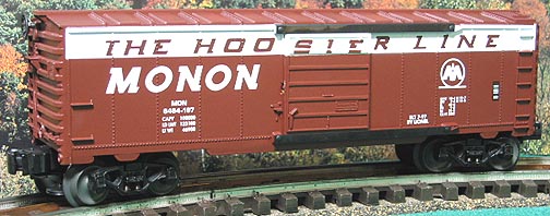 6464-197 MONON BOXCAR HOOSIER LINE BOXCAR