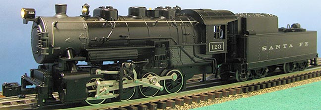 Lionel 0 SANTA FE 0-8-0 SWITCHER STEAM ENGINE