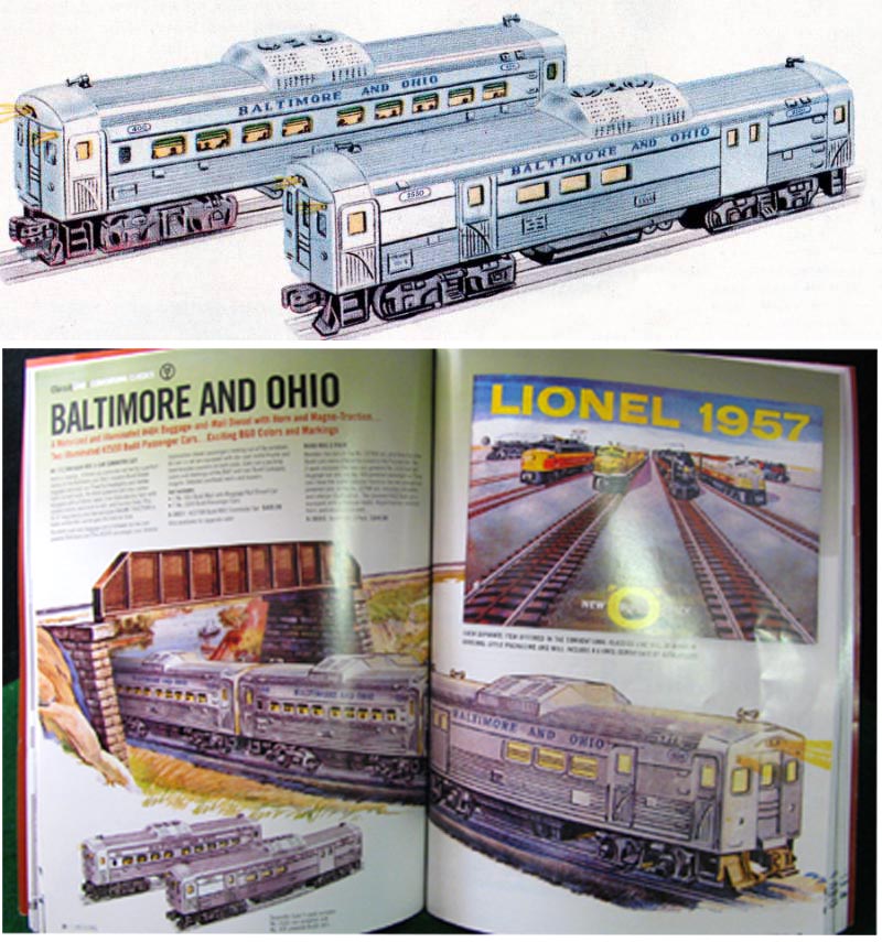 Lionel 0 BUDD RDC POWERED AND NON- POWERED 2PK.