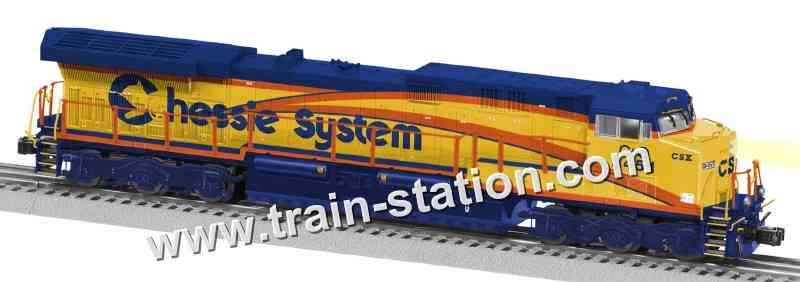 Lionel 0 CSX HERITAGE CHESSIE AC6000