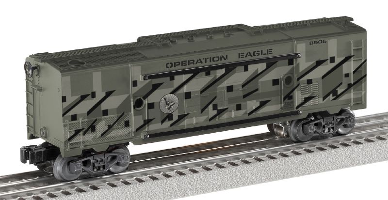 Lionel 0 OPERATION EAGLE MISSILE LAUNCHER SOUND CAR