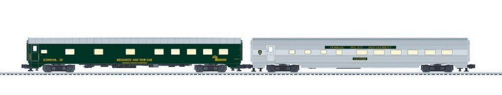 Lionel 0 CONRAIL OFFICE CAR SPECIAL ADD-ON 2-PACK