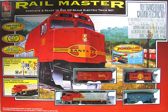 Lionel 0 RAIL MASTER F40PH 3 CAR FREIGHT - SALE, SAVE $18