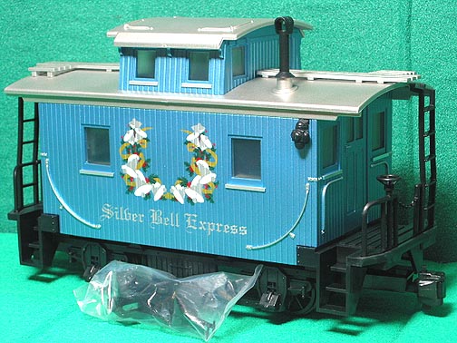 Lionel 0 SILVER BELL EXPRESS LG. SCALE XMAS MUSICAL CABOOSE