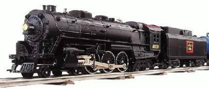 Lionel 0 BURLINGTON JUNIOR HUDSON LOCO AND TENDER