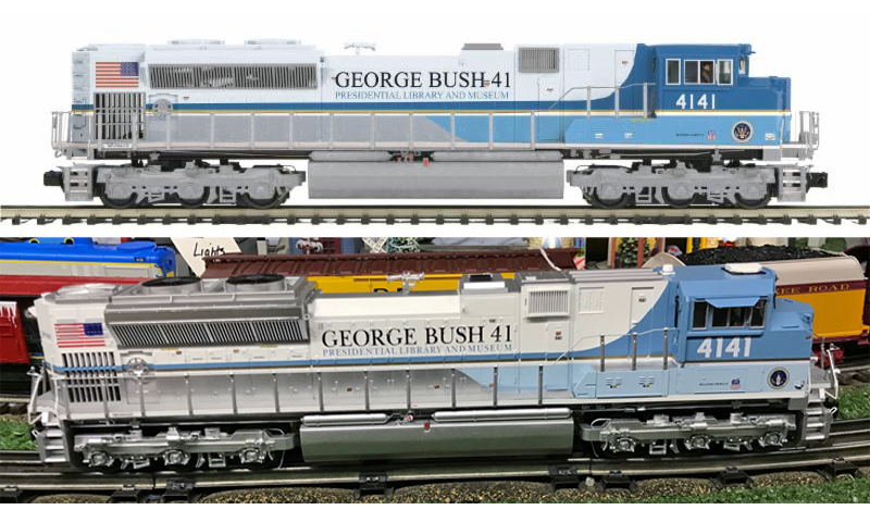 Lionel 0 GEORGE BUSH 4141 SD70ACE DIESEL ENGINE W/P 3.0 PREMIER LINE