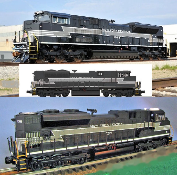 Lionel 0 NEW YORK CENTRAL RAILKING SD70ACE P/S 3