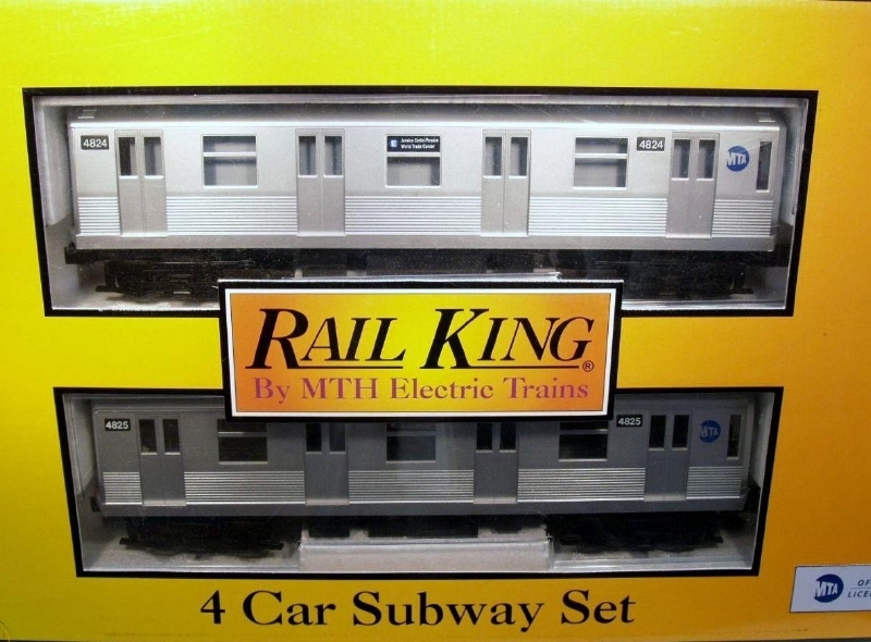 Lionel 0 MTA R-42 4-CAR SUBWAY SET SET WITH PROTOSOUNDS