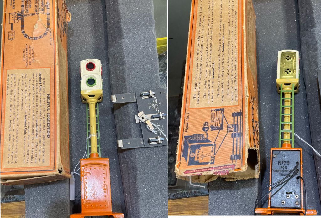 LIONEL 78 BLOCK SIGNAL (1924 - 1932)