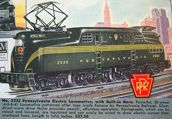 Lionel pw-2332 green silver