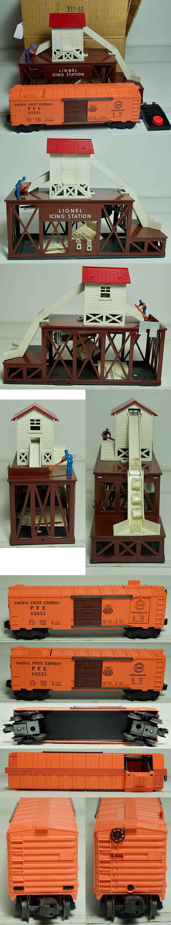 Lionel pw-352 brown base