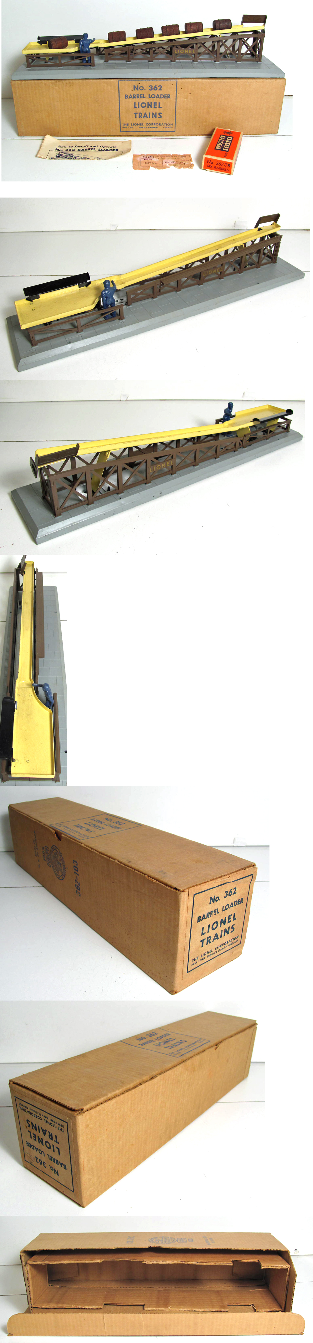 LIONEL 362 OPERATING BARREL LOADER