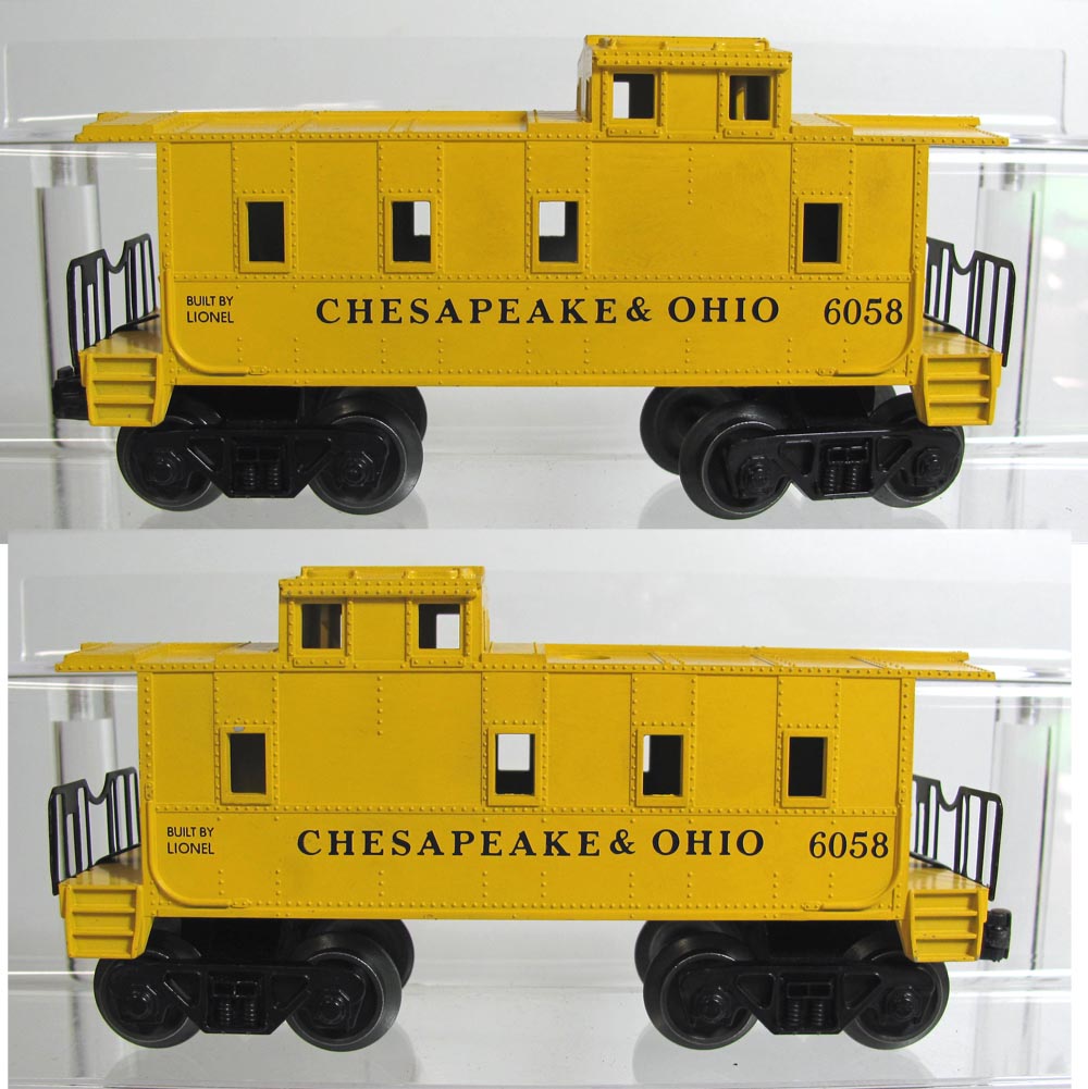 6058 CHESAPEAKE & OHIO CABOOSE (1961)