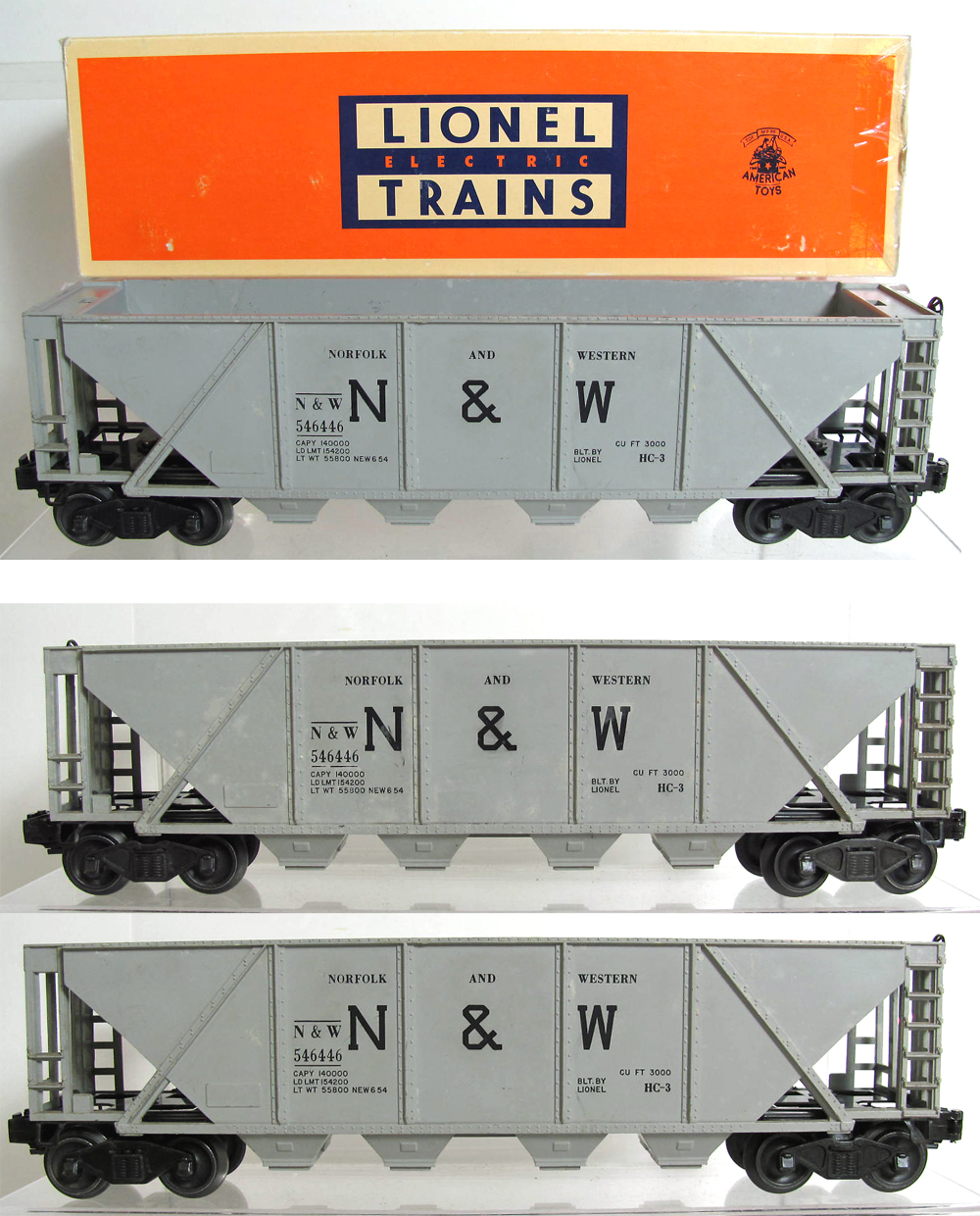 6446 N&W COVERED QUAD HOPPER