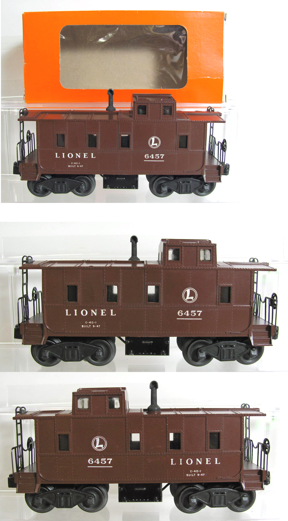 LIONEL LINES 6457 FULLY EQUIPPED CABOOSE