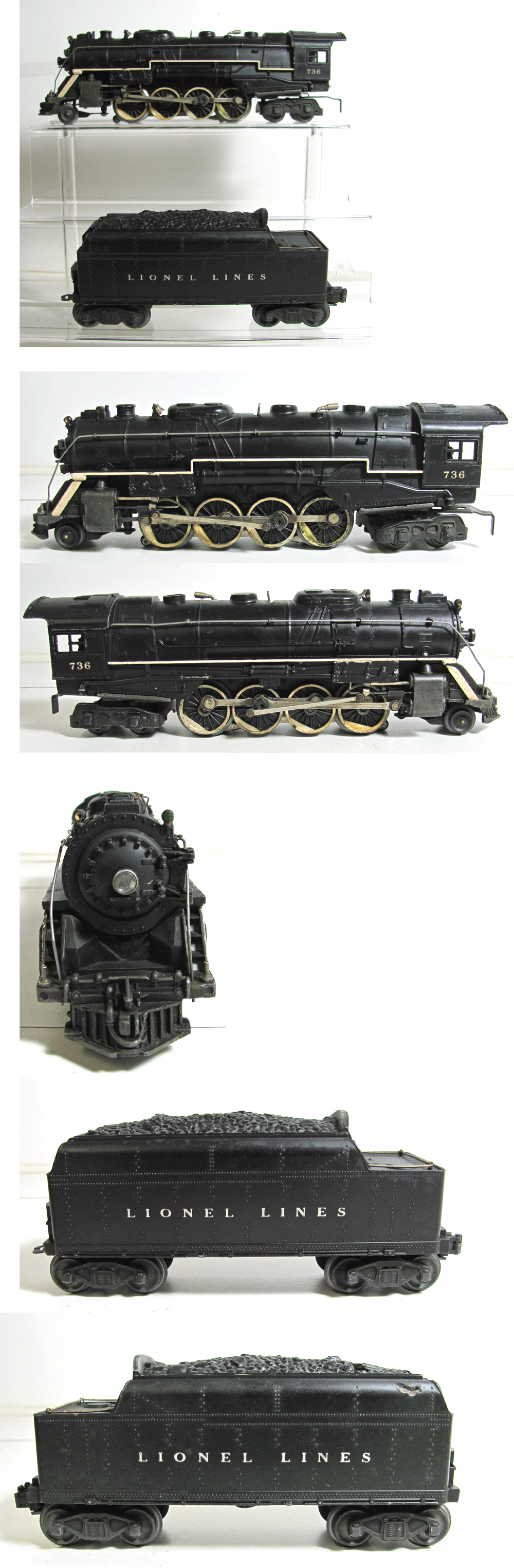 LIONEL 736 BERKSHIRE STEAM LOCOMOTIVE