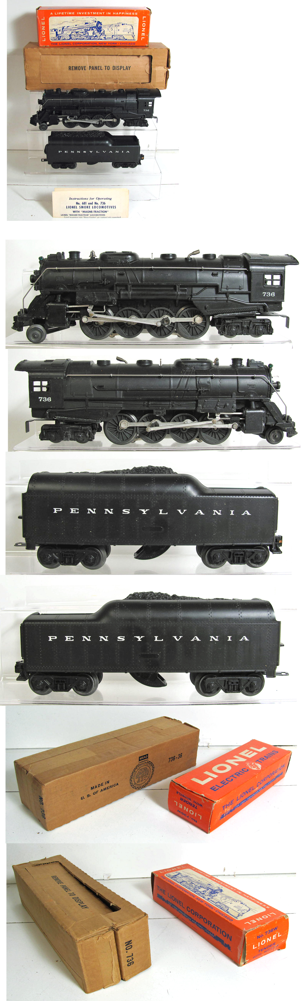 736 BERKSHIRE WITH HEAT-STAMPED NUMBERS AND A 2046W STREAMLINED HIGH ...