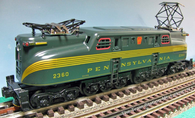 Lionel 0 PENNSY 5-STRIPE 'BRUNSWICK' GREEN SEMI-SCALE GG-1 ELECTRIC ...