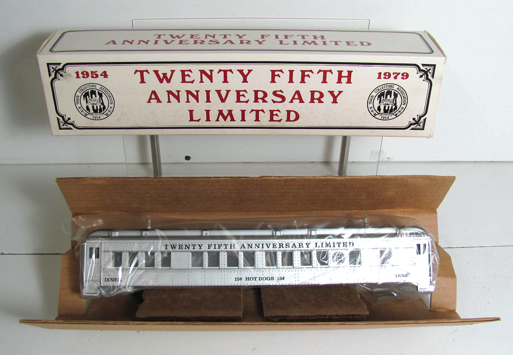 Lionel 0 DINER 15c HOT DOGS TCA PASSENGER 2506
